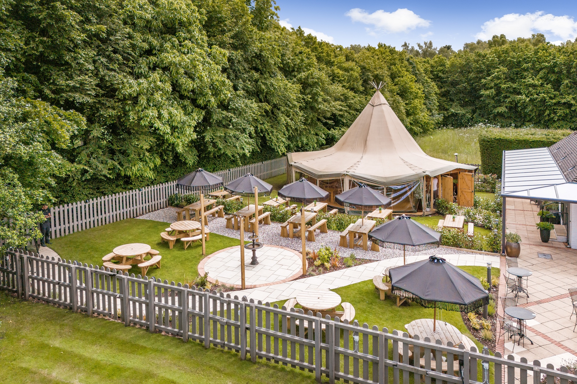 Tipi at the Swan With Two Necks | The Swan with Two Necks